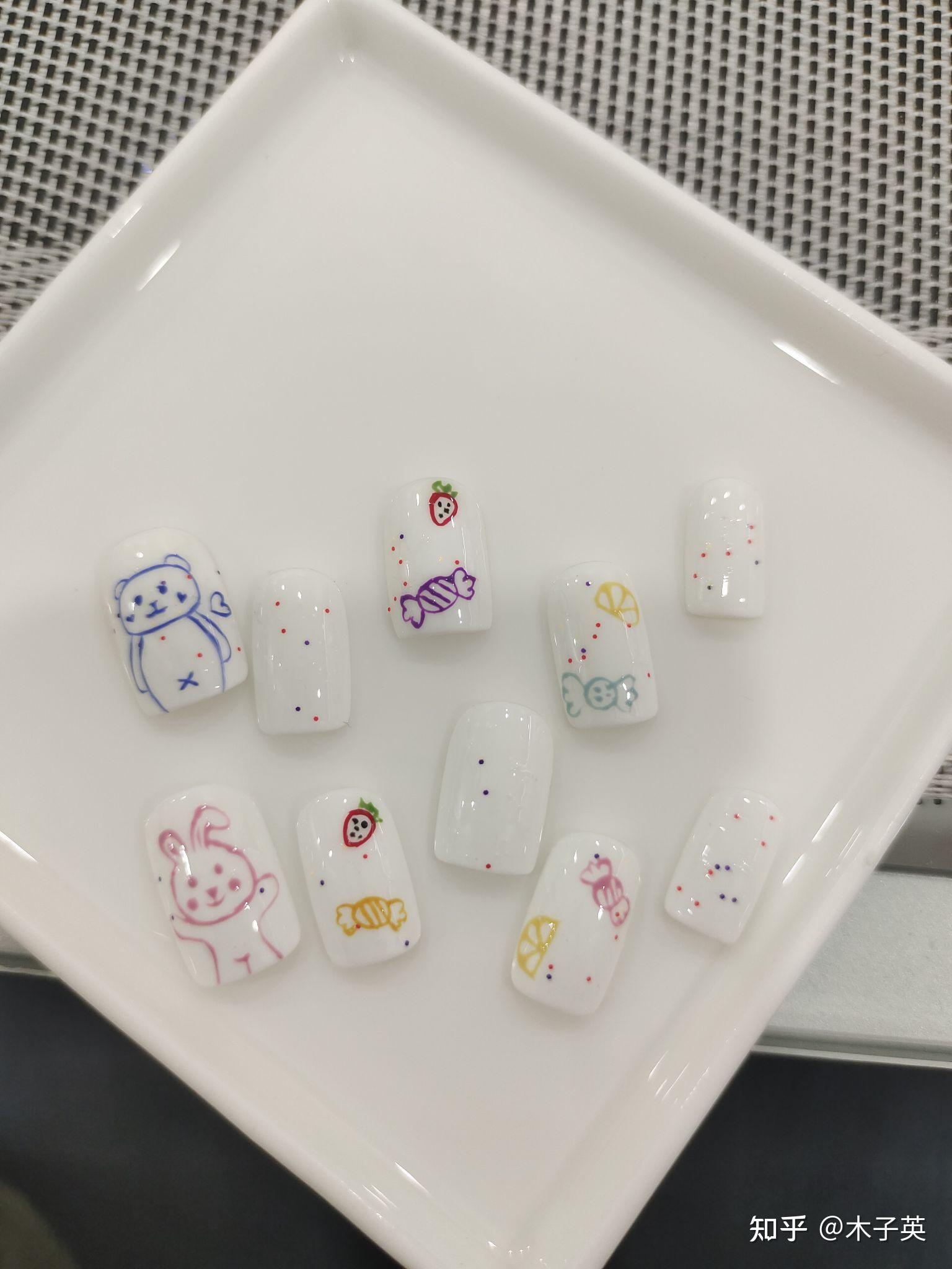 纯手工穿戴甲定制 知乎
