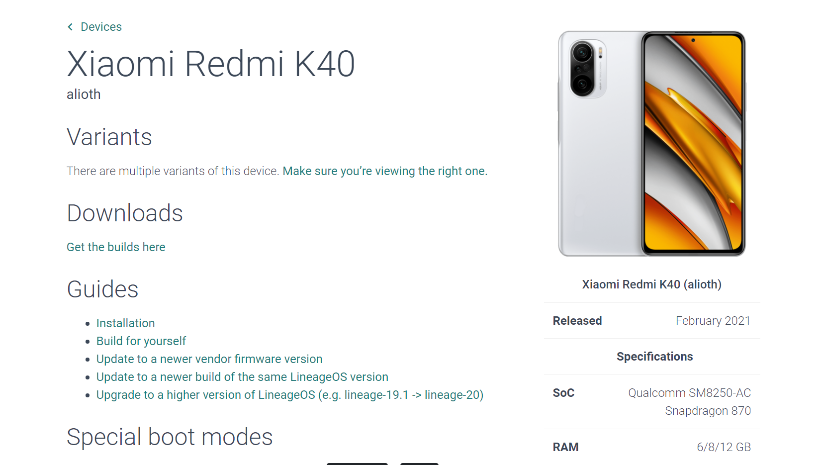 小米手机如何刷入Lineage OS(以K40为例子) - 知乎