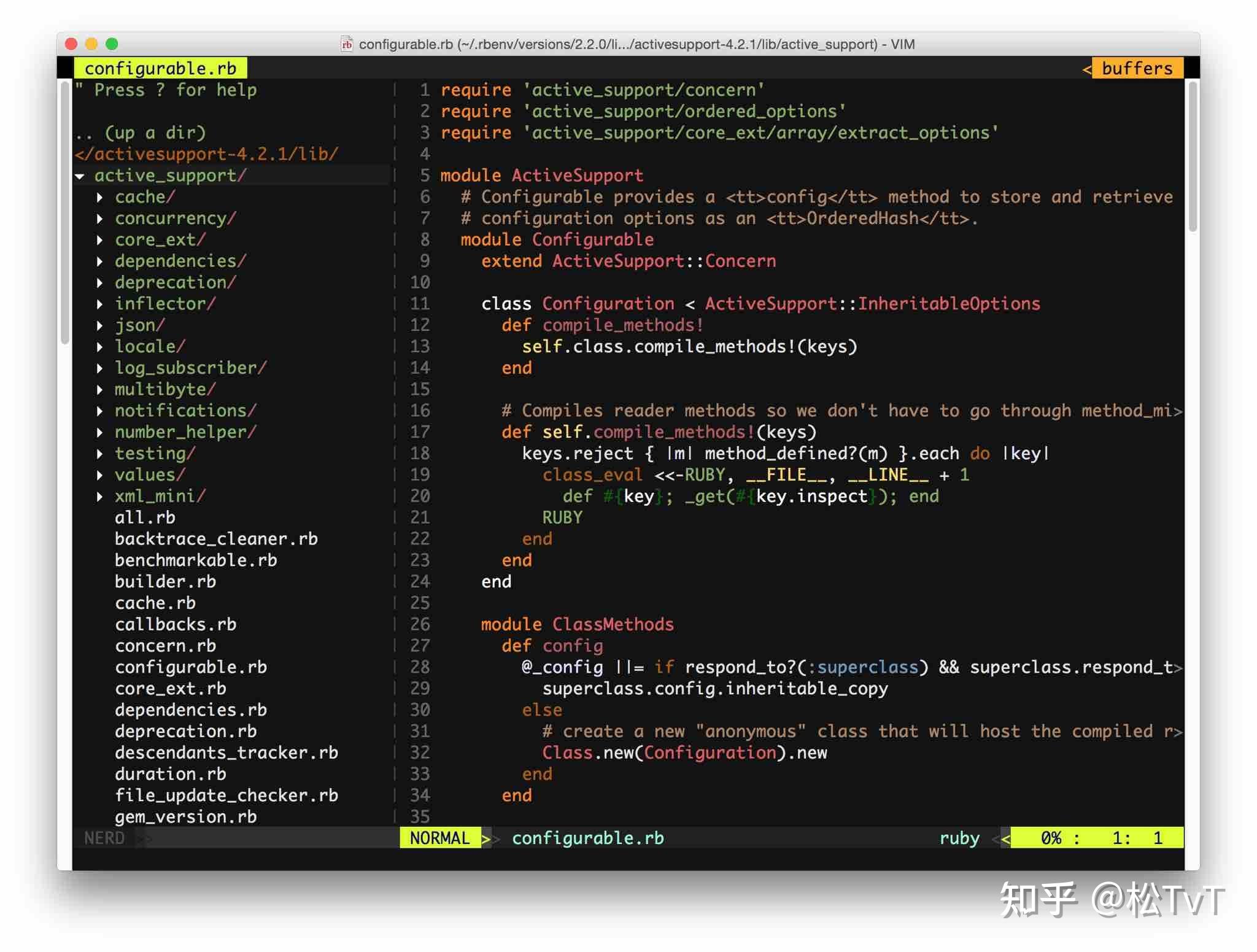 15个著名的Vim配色方案整理 - 知乎