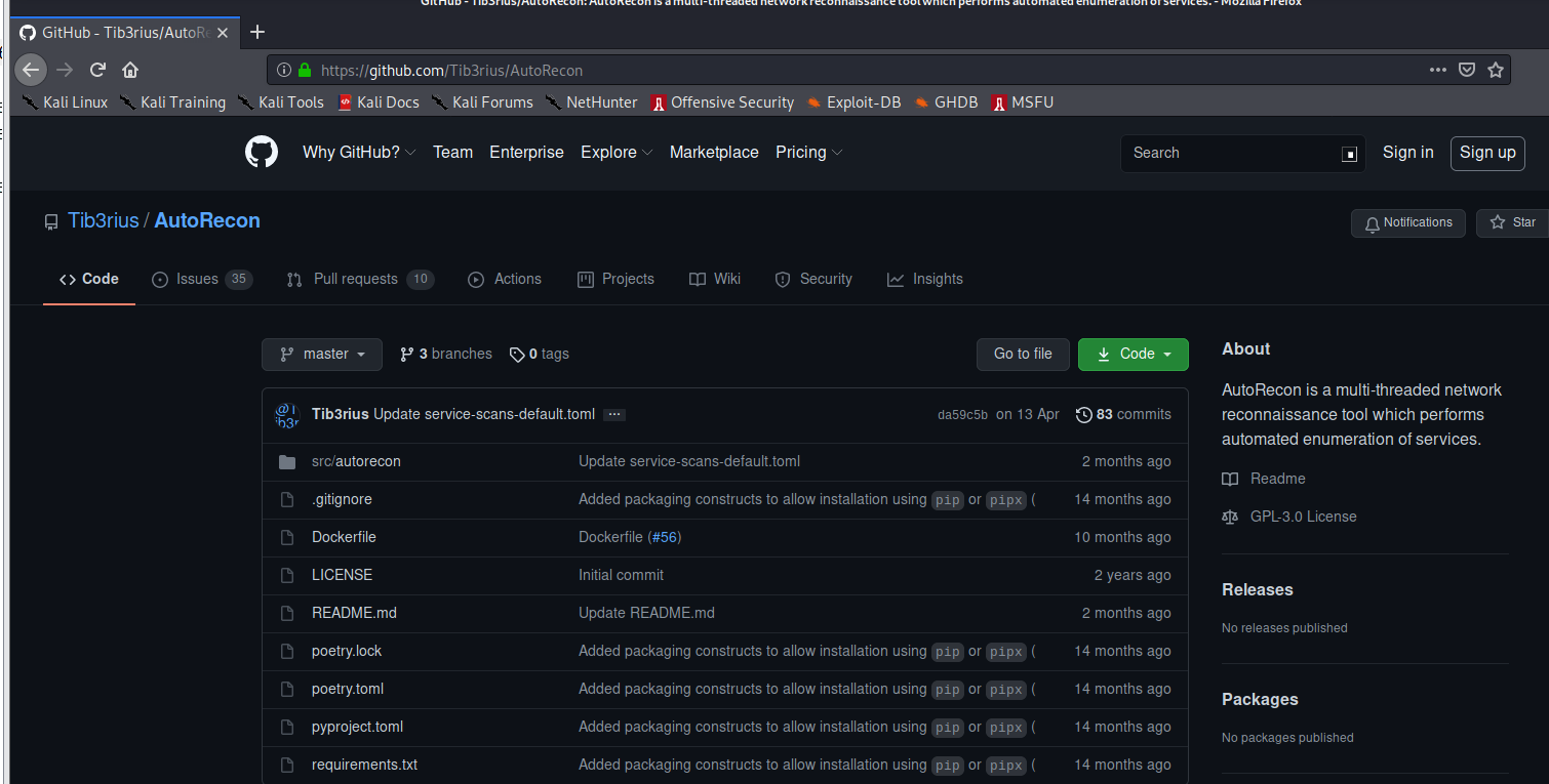 信息收集摸鱼工具(AutoRecon) - 知乎