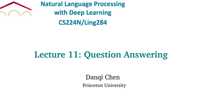 cs224n（2021）笔记——lecture 11 QA - 知乎
