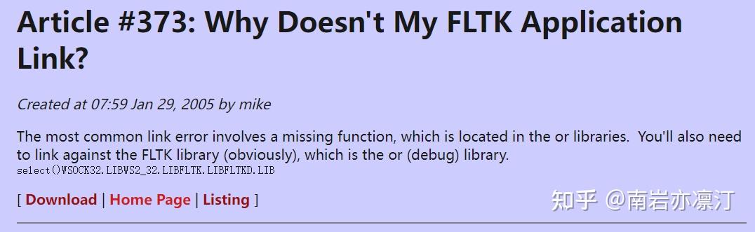 如何使用visual studio 2022配置FLTK? - 知乎