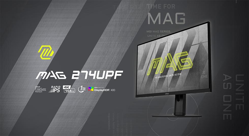 4K+144Hz+1ms响应 微星MAG 274UPF评测 - 知乎
