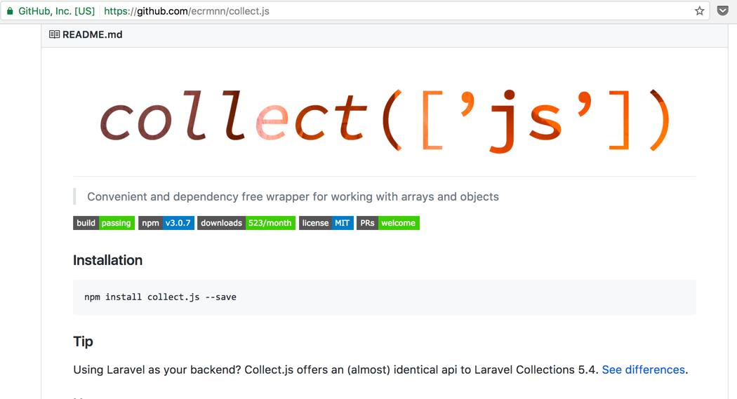 collect.js 超级好用的 js 库 - 知乎
