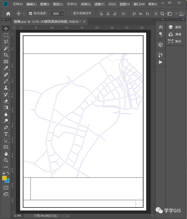 【ArcGIS 小技巧】GIS、CAD、PS图框的一致化处理 - 知乎