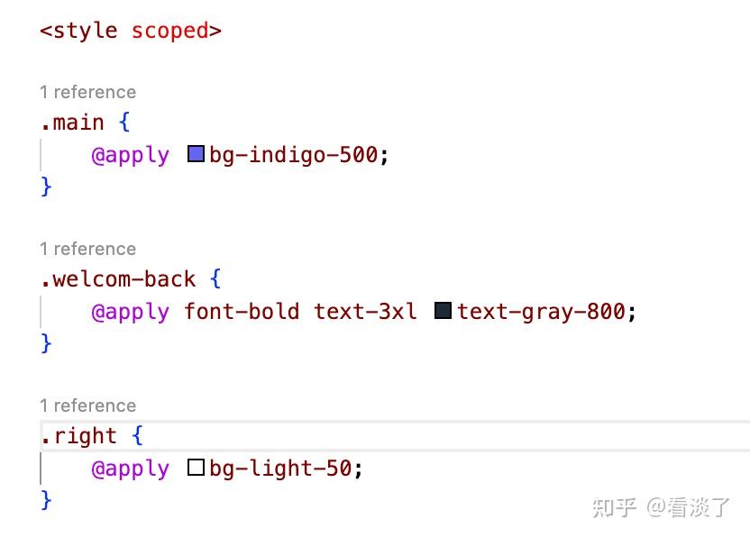 unknown at rule @apply - 知乎