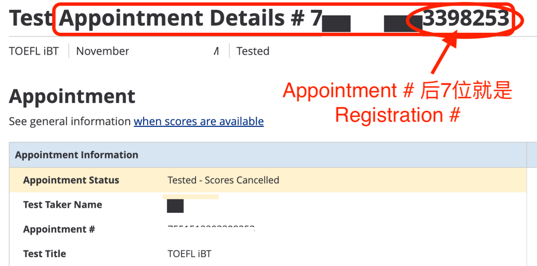 家考出现问题后申诉，联系ETS时应当提供什么讯息？