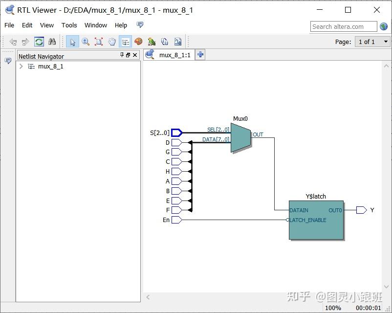 【EDA-VHDL】1-8选1数据选择器case语句-代码解析 - 知乎