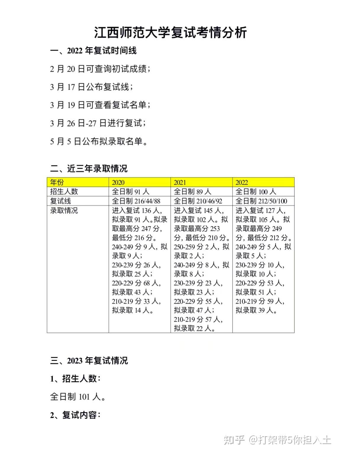 速看！全网蕞全江西师范大学MPAcc复试攻略！ - 知乎