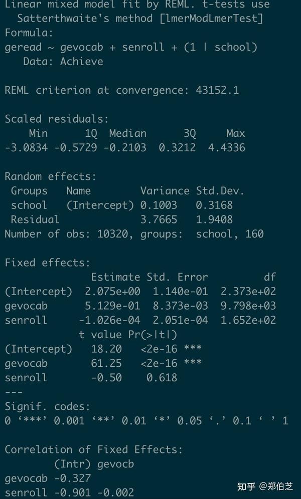 Multilevel Modeling Using R学习笔记3 - 知乎