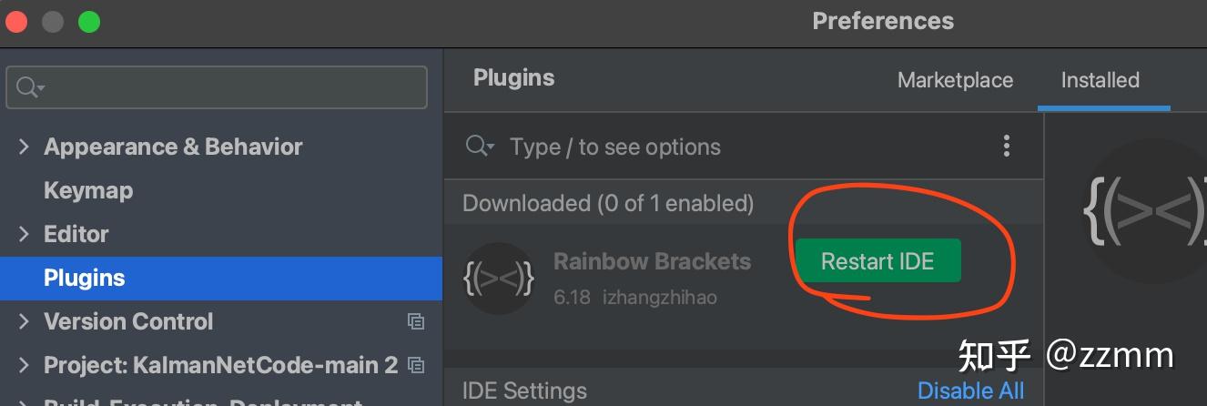 Mac: Pycharm 配套 Rainbow Brackets(彩虹括号)插件的安装和使用 - 知乎