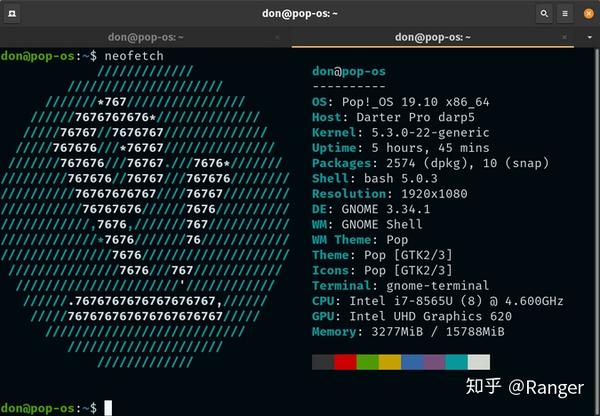 使用 Bash 工具截屏 Linux 系统配置 知乎