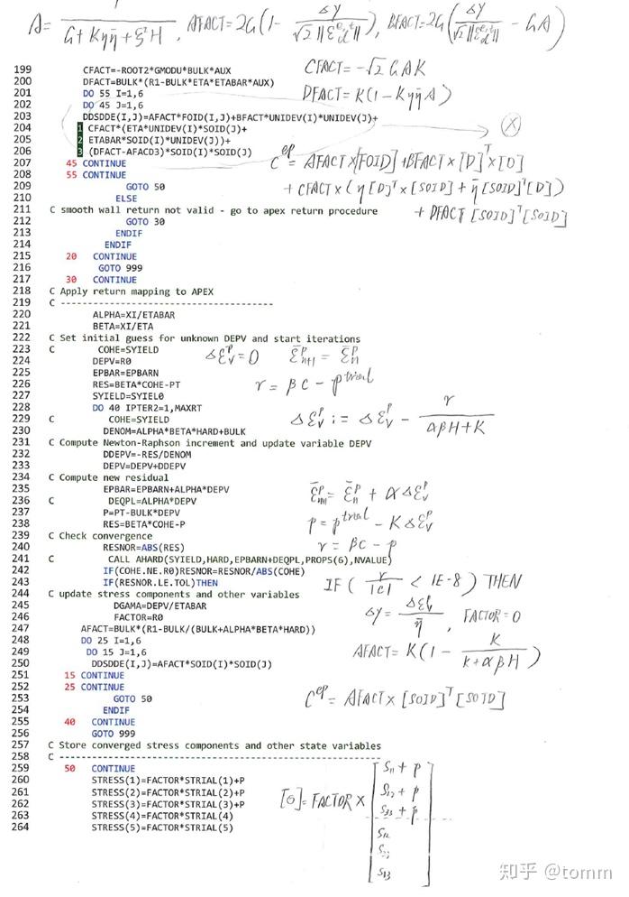 ABAQUS 子程序UMAT-Drucker-Prager Model-2 - 知乎