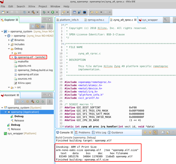 Zynq OpenAMP Demo 测试 - 知乎