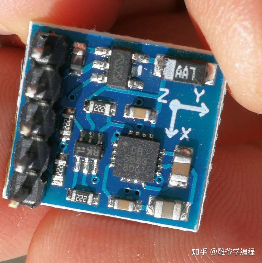 【雕爷学编程】Arduino动手做（147）---QMC5883L三轴罗盘模块 - 知乎