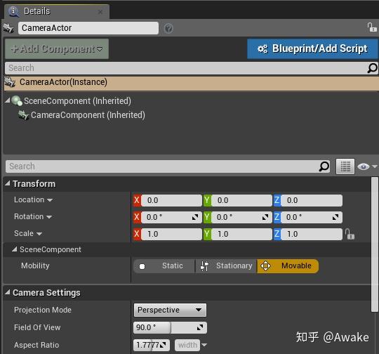 UE4 Actor Runtime Details插件 - 知乎