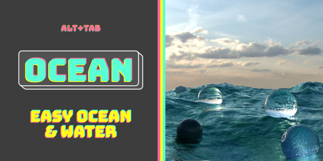 【Blender自习室】超便捷！一键海洋生成器！免费插件Ocean & Water不可错过！~ - 知乎