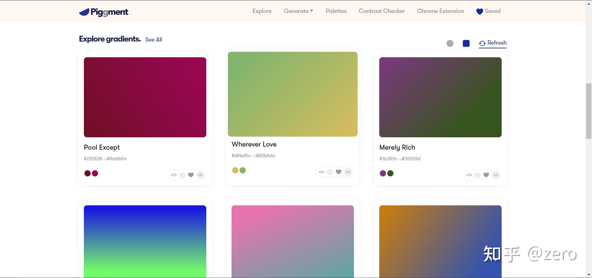 优质的免费颜色、调色板生成器——设计出自己的色彩搭配 - 知乎