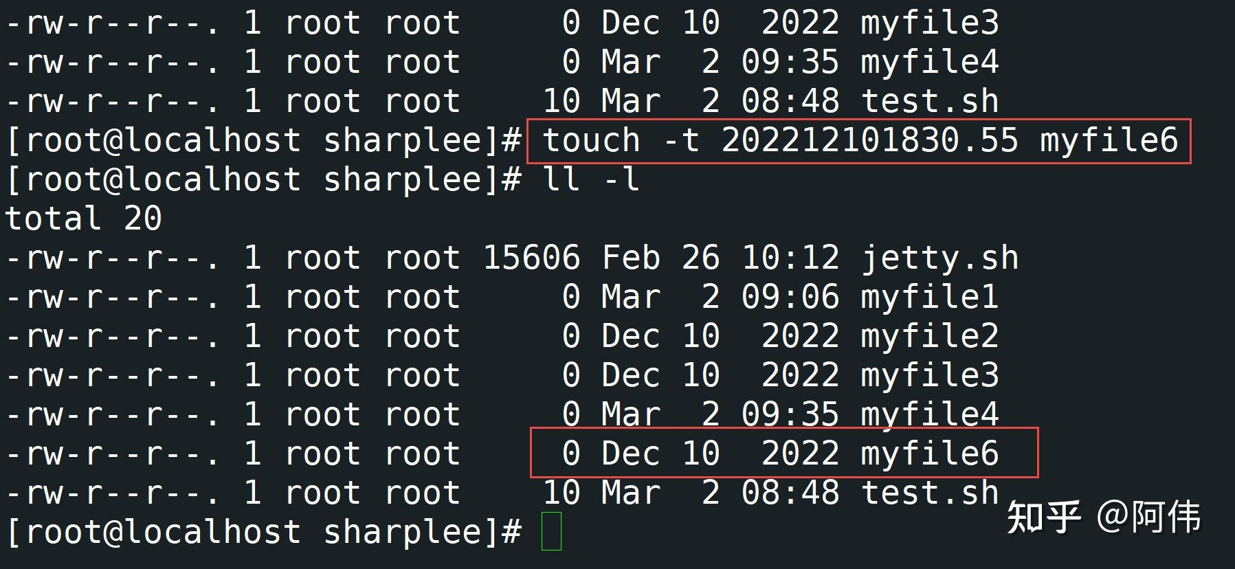 Linux touch命令：创建文件及修改文件时间 - 知乎
