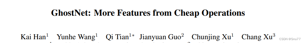 YOLOv8改进 | 主干篇 | 华为移动端模型Ghostnetv1改进特征提取网络 - 知乎