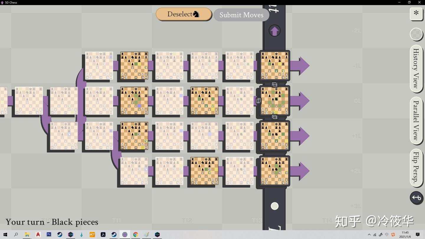 【5d chess】关于5d chess的一些通用战术思路 - 知乎