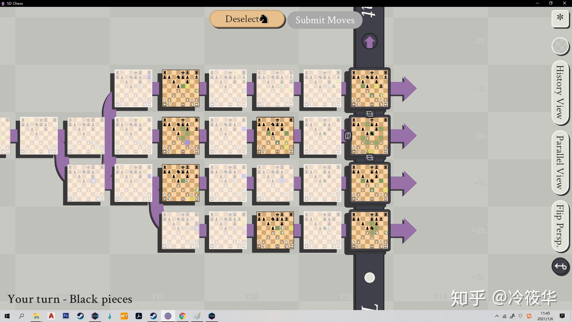 【5d chess】关于5d chess的一些通用战术思路 - 知乎