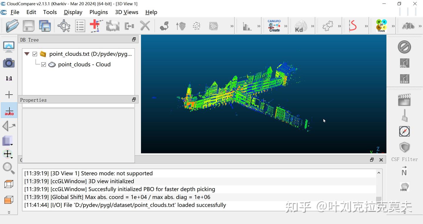 开源科学工程技术软件介绍9 – 点云处理软件CloudCompare - 知乎