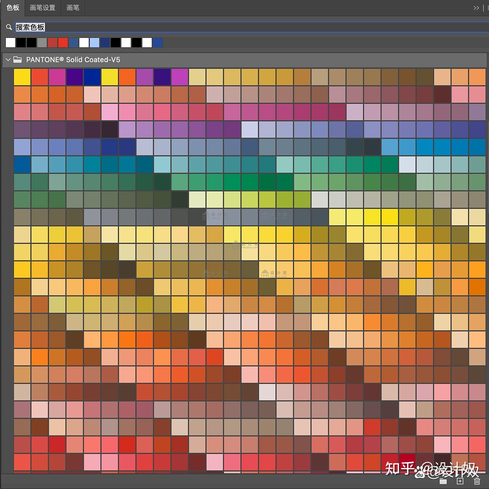 PANTONE潘通色标卡薄PS/AI插件版 C卡U卡TCX/TN/TPG/TSX卡 - 知乎