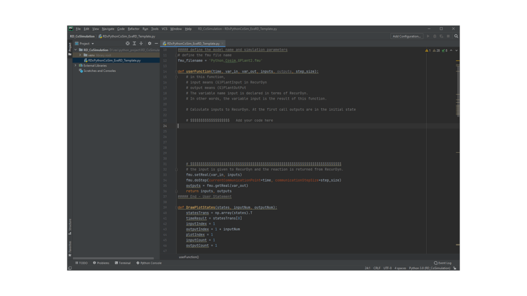 Python和RecurDyn联合仿真（使用FMI） - 知乎