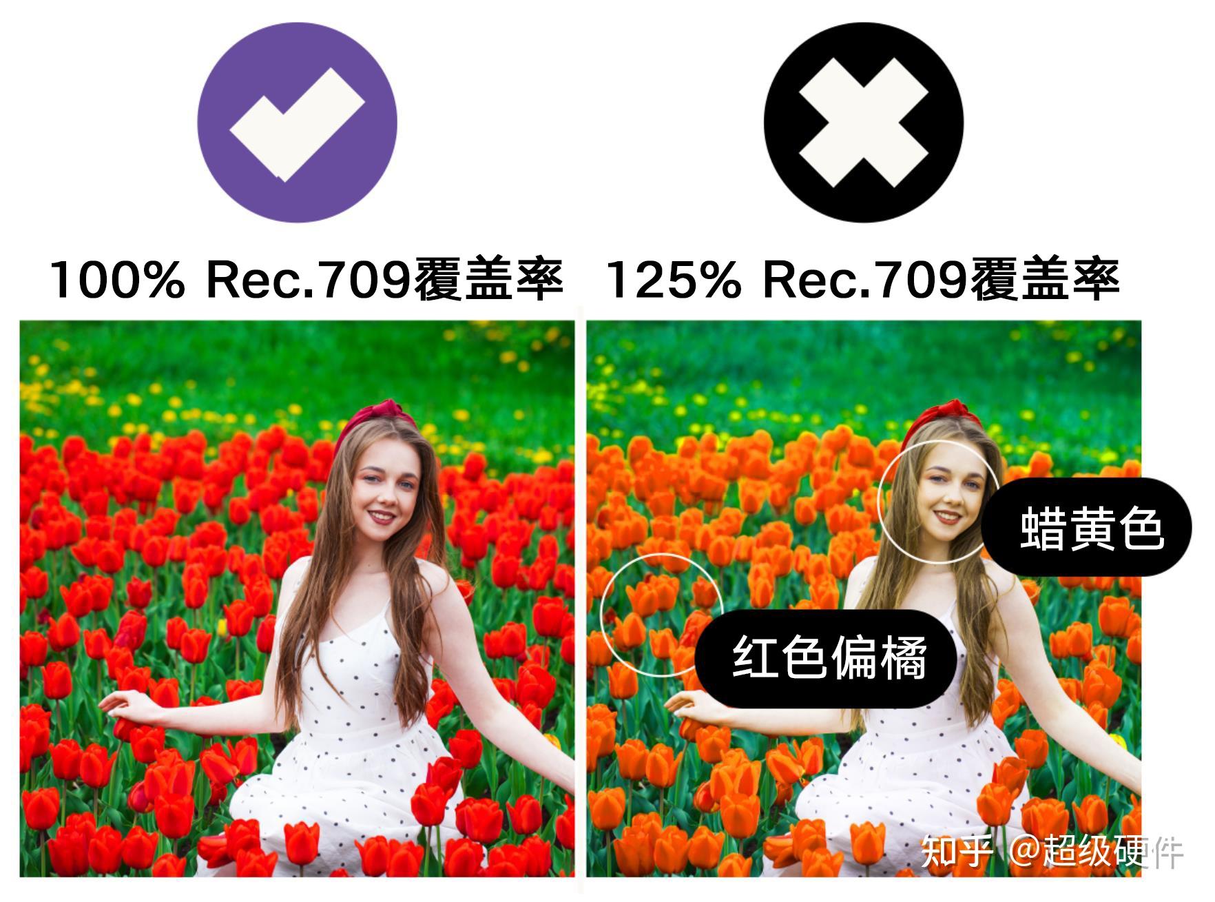 Rec.709、DCI-P3、BT.2020有什么区别？买显示器为什么色域并不是越大越好？ - 知乎