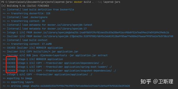 Spring Boot官方推荐的Docker镜像编译方式-分层jar包 - 知乎