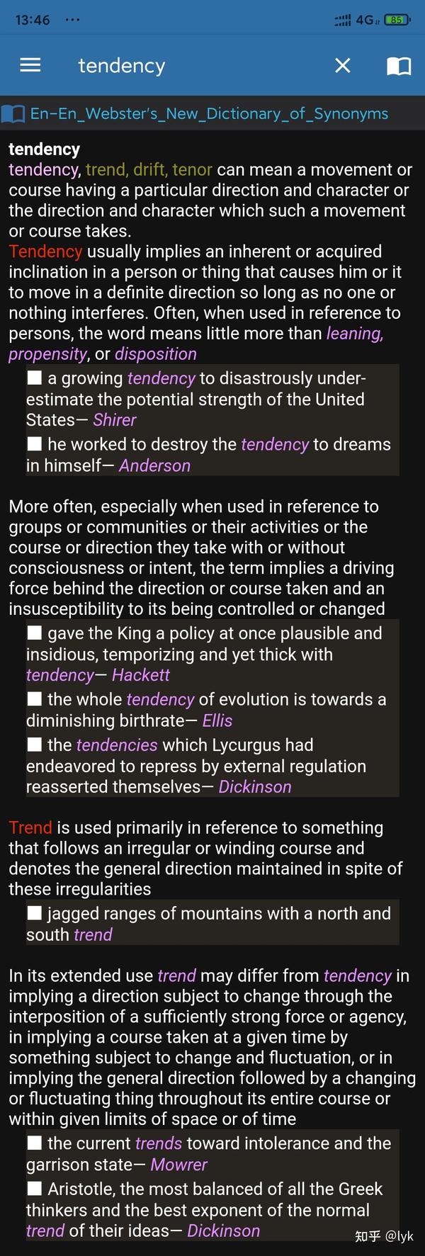 英语同义词辨析：trend&tendency - 知乎