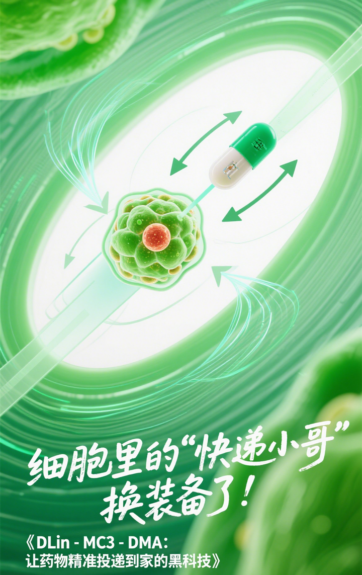 细胞里的“快递小哥”换装备了！ 《DLin-MC3-DMA：让药物精准投递到家的黑科技》 - 知乎