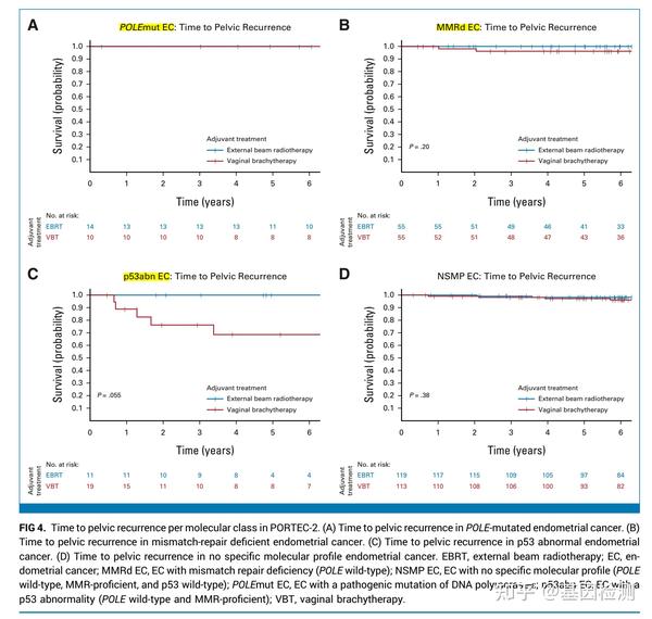 在随机PORTEC-1和PORTEC-2试验中，分子分类预测早期子宫内膜样癌对放疗的反应 - 知乎