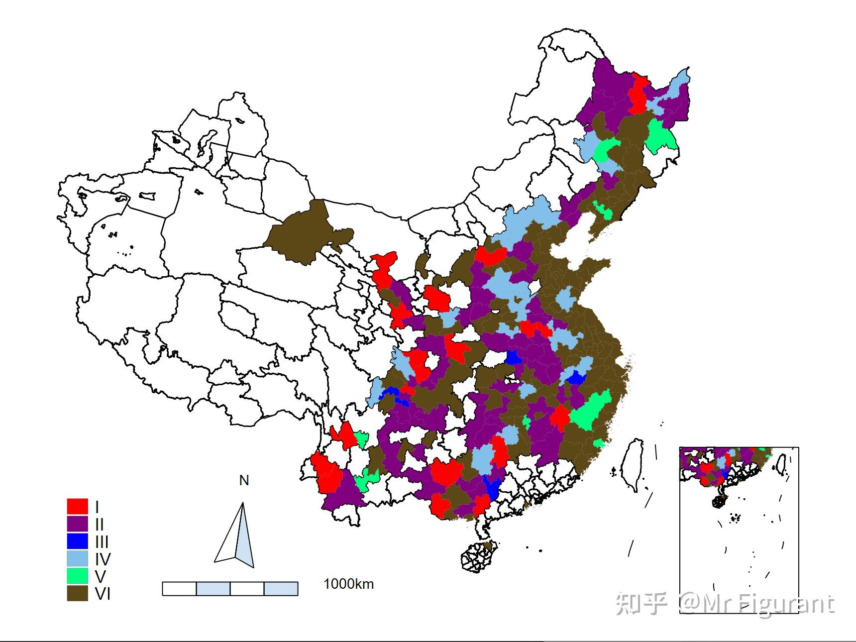 Stata学习：如何绘制省级市级填色地图十段线版？ - 知乎
