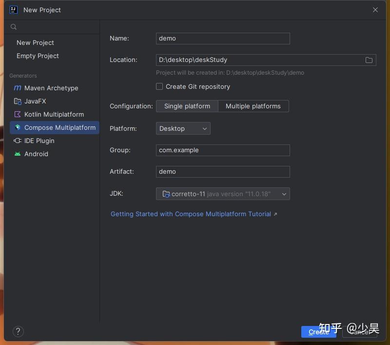 使用Compose编写桌面项目(一：项目搭建与入门) - 知乎