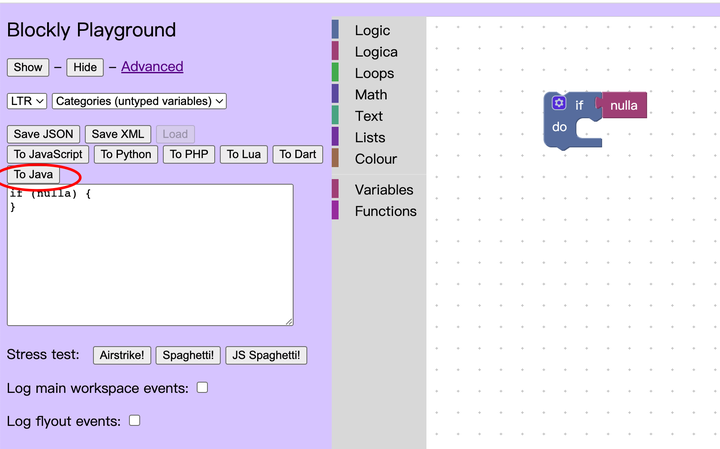 blockly扩展支持java、C++等语言 - 知乎