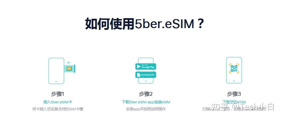 国行苹果和安卓手机解锁esim神器：5ber - 知乎