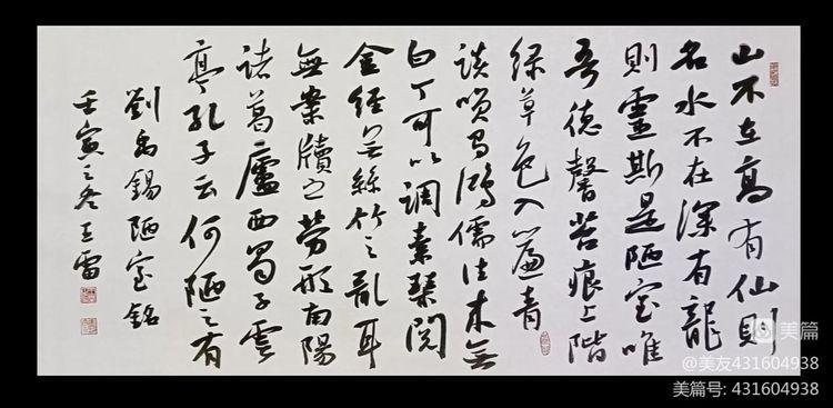 书法家王雷——壬寅个人作品集 - 知乎