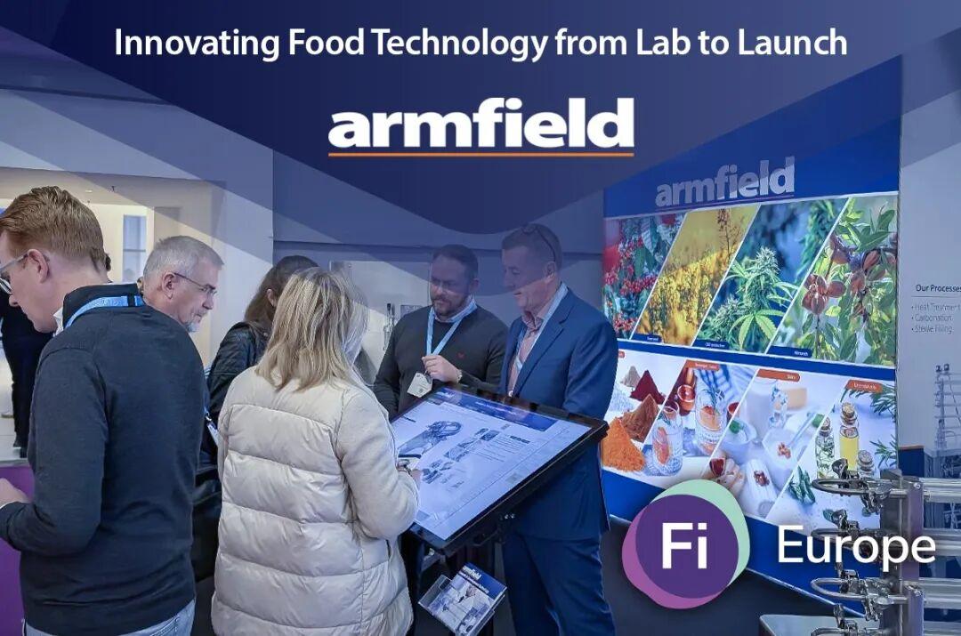 展会事件丨英国 Armfield 食品技术产品参展Fi Europe 2025 欧洲食品配料展 - 知乎