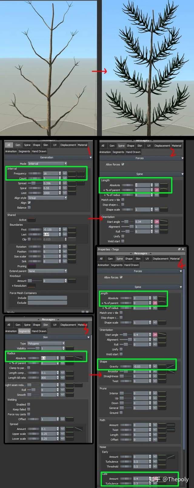 SpeedTree Cinema v8.4丨第六章 第二节 用Speed Tree制作贴图 - 知乎