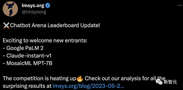 谷歌PaLM 2弱爆：LLM大排名屈居第六，准中文倒数第二｜UC伯克利排行榜新鲜榜出炉 - 知乎