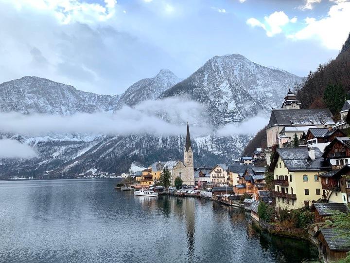 在哈尔施塔特，待迷雾散去--Hallstatt，奥地利 - 知乎