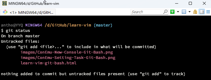 VIM学习笔记 使用Git Bash Shell环境 - 知乎