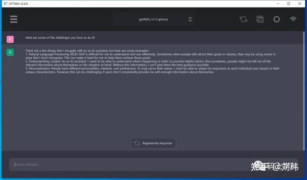 能运行在个人电脑上的GPT：GPT4ALL - 知乎
