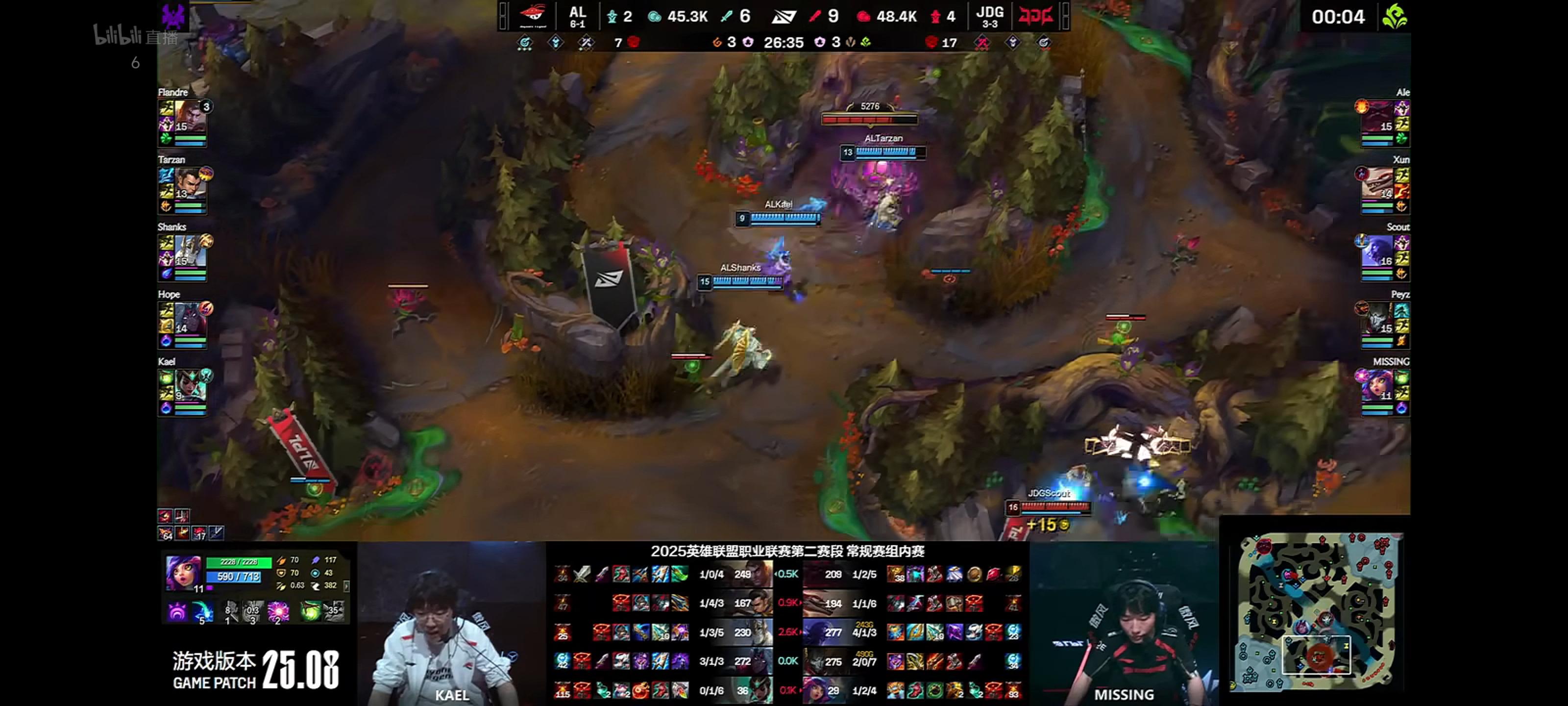 LPL 2025 赛季第二赛段组内赛AL 0:2 JDG，如何评价这场比赛？ - 知乎
