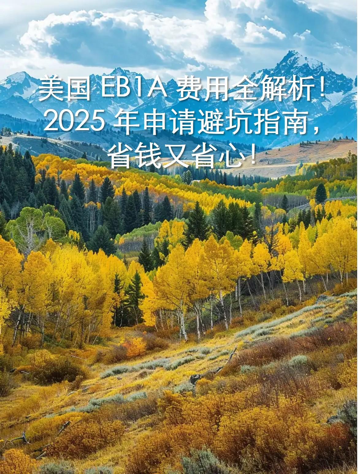 2025 美国 EB1A：费用明细，避坑申请指南！ - 知乎