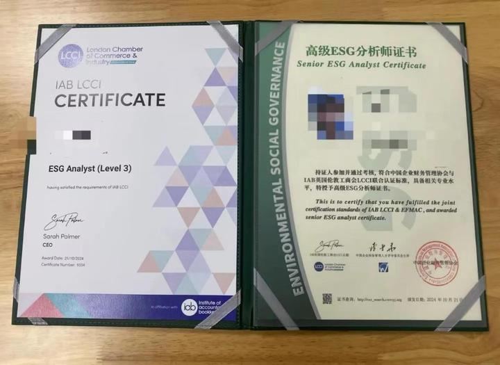 LCCI ESG分析师岗位大起底！你pick哪一个？ - 知乎