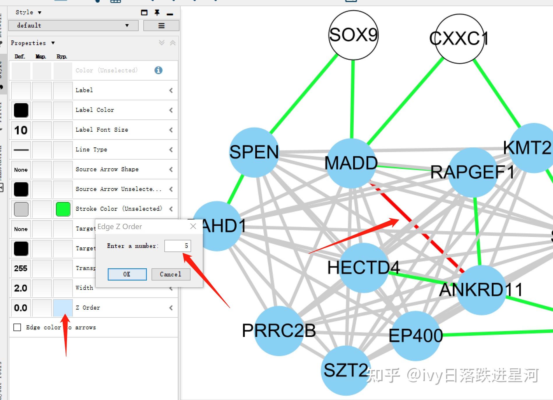 Cytoscape的edge边的重叠/顺序/图层问题 - 知乎