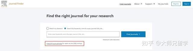 免费选刊工具——Elsevier Journal Finder - 知乎